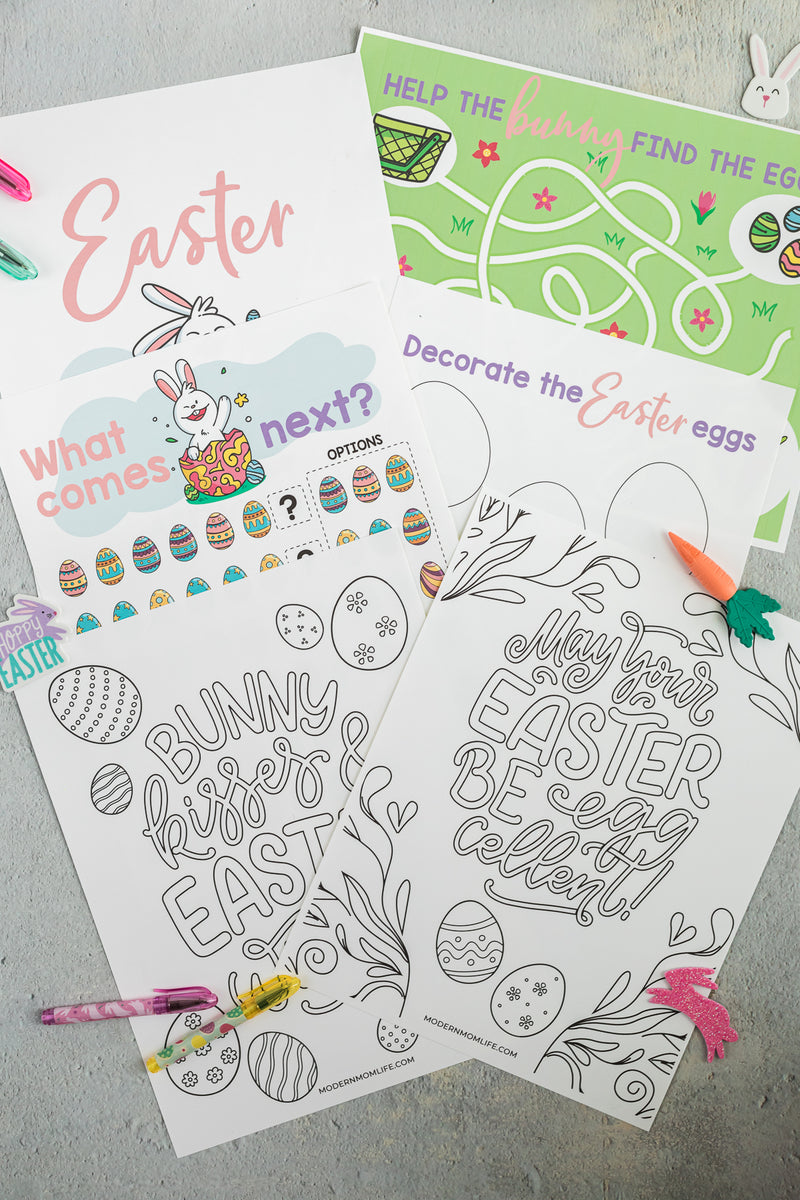 Easter Activity Bundle – modernmomlife