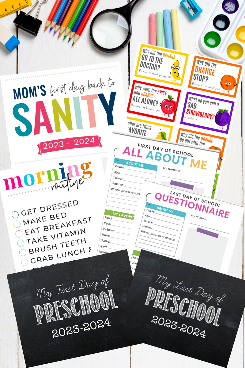 Ultimate Back to School Bundle (6 items) – modernmomlife