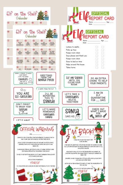 Ultimate Elf on the Shelf Printable Bundle (7 items) – modernmomlife