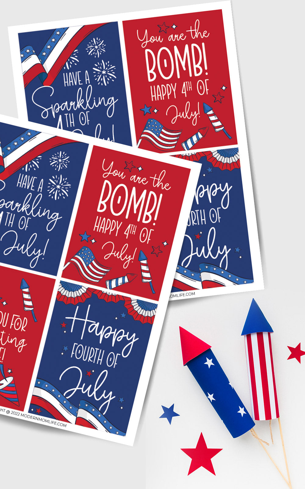 4th of July Gift Tags – modernmomlife