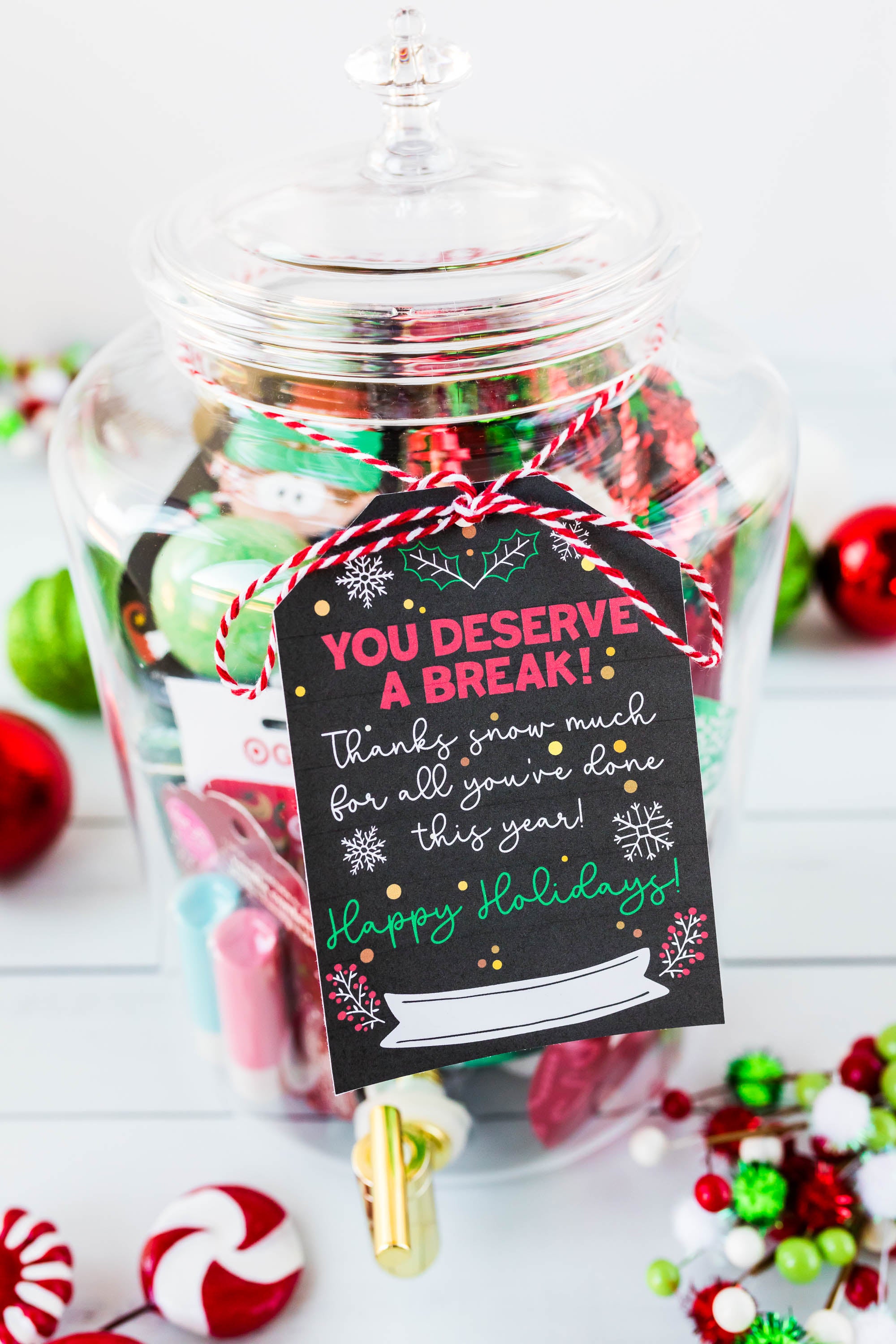 Christmas Teacher Gift Tags – modernmomlife