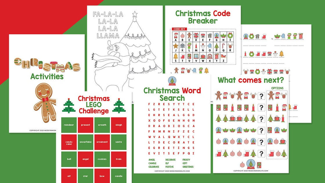 Christmas Activities for Kids Bundle – modernmomlife