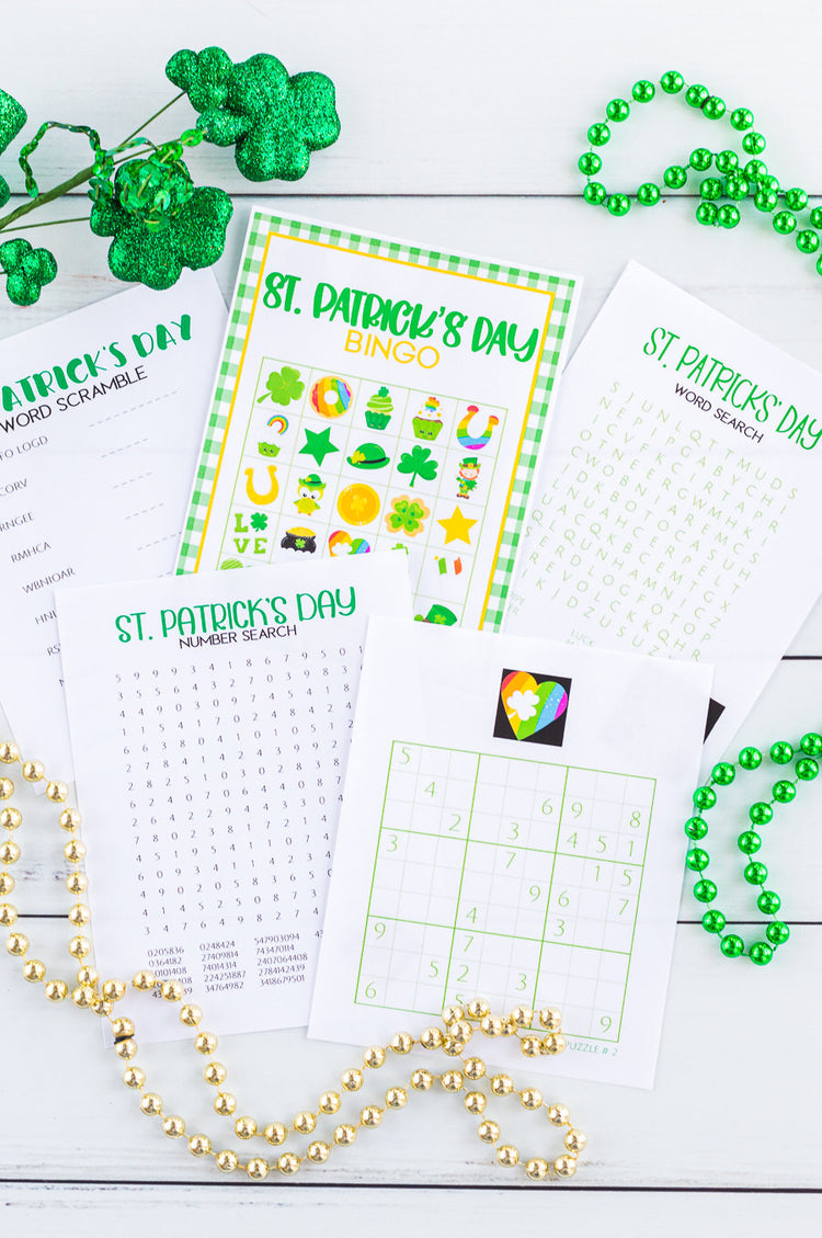 St. Patrick's Day Activity Bundle – modernmomlife