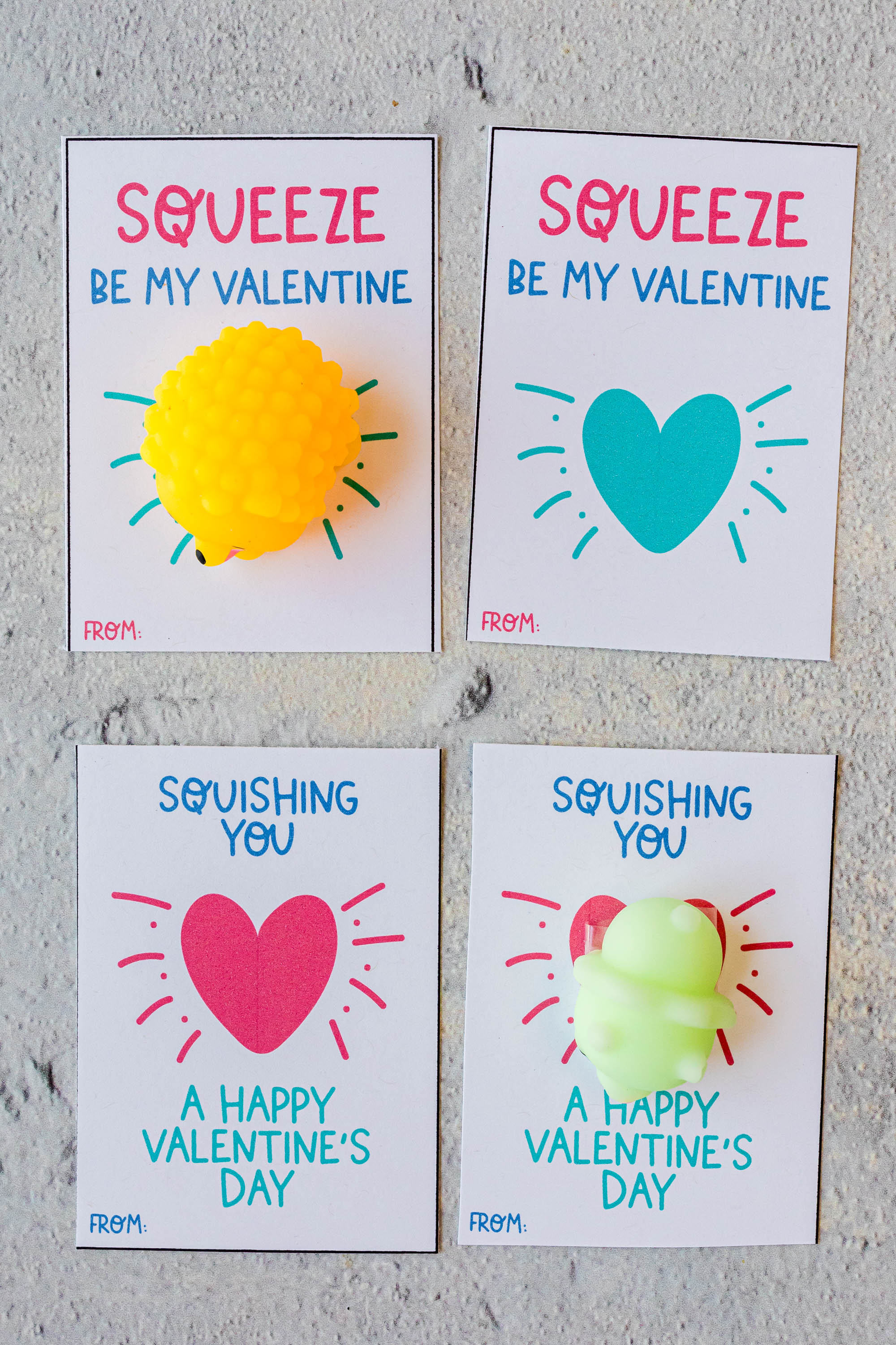 Squishy Valentine's Day Cards – modernmomlife